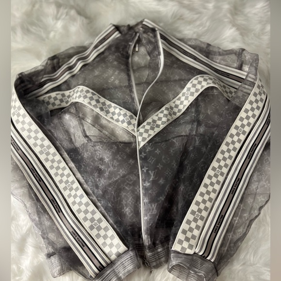 Louis Vuitton | Jackets & Coats | Louis Vuitton Organza Track Top ...